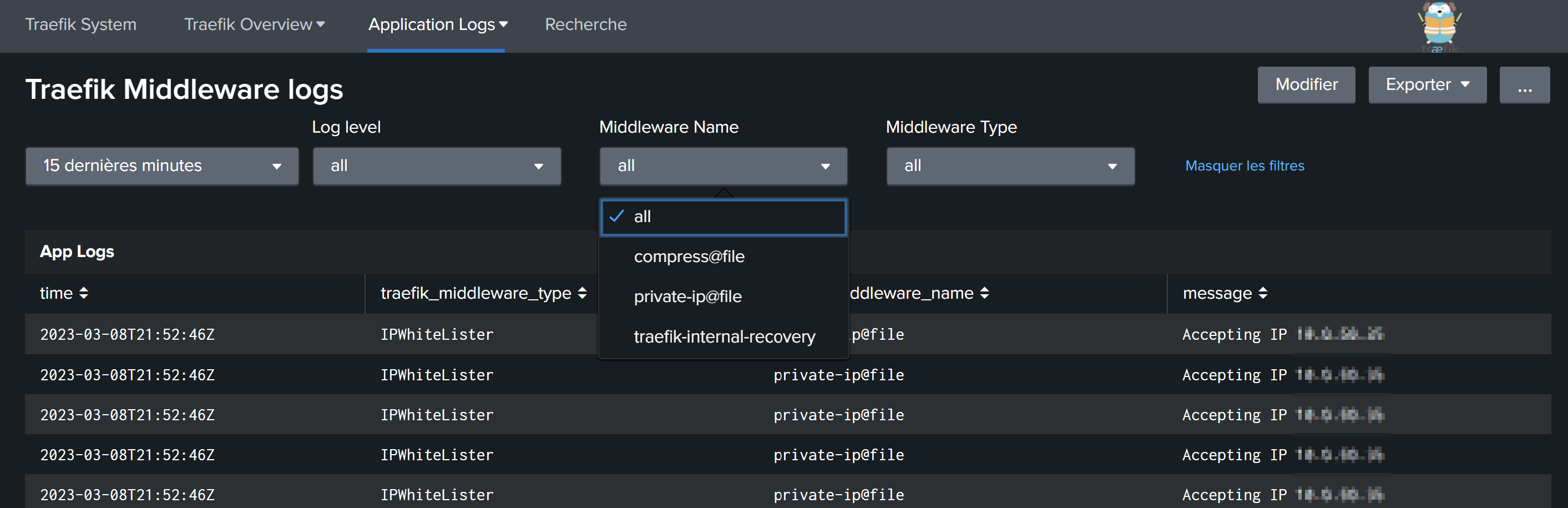 App For Traefik Proxy Splunkbase 