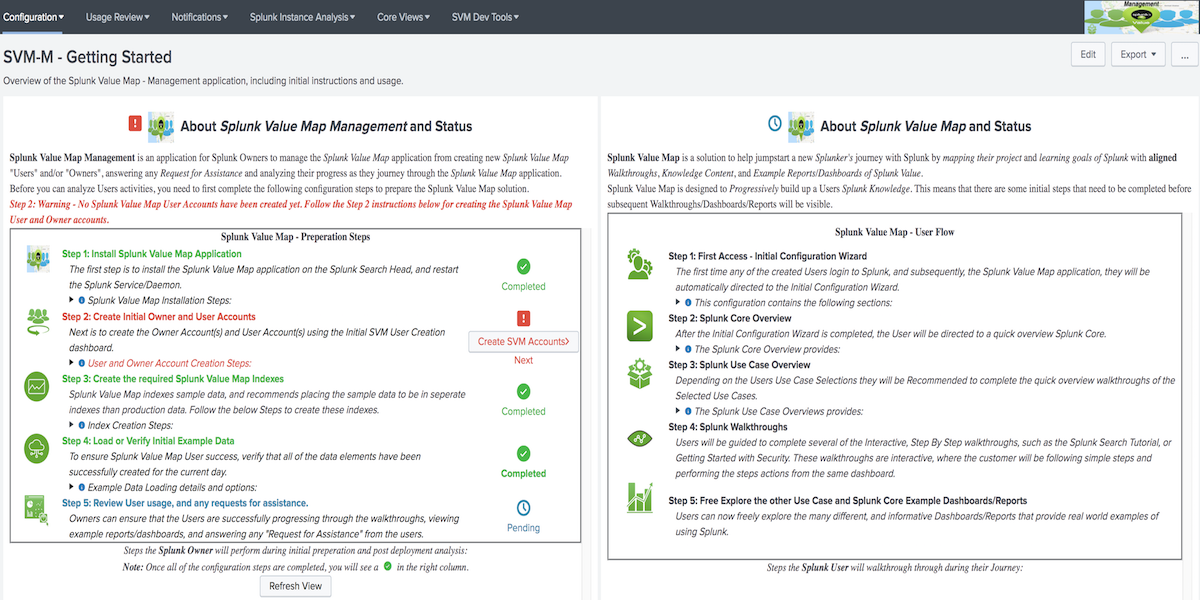 Value Journey Manager for Splunk | Splunkbase