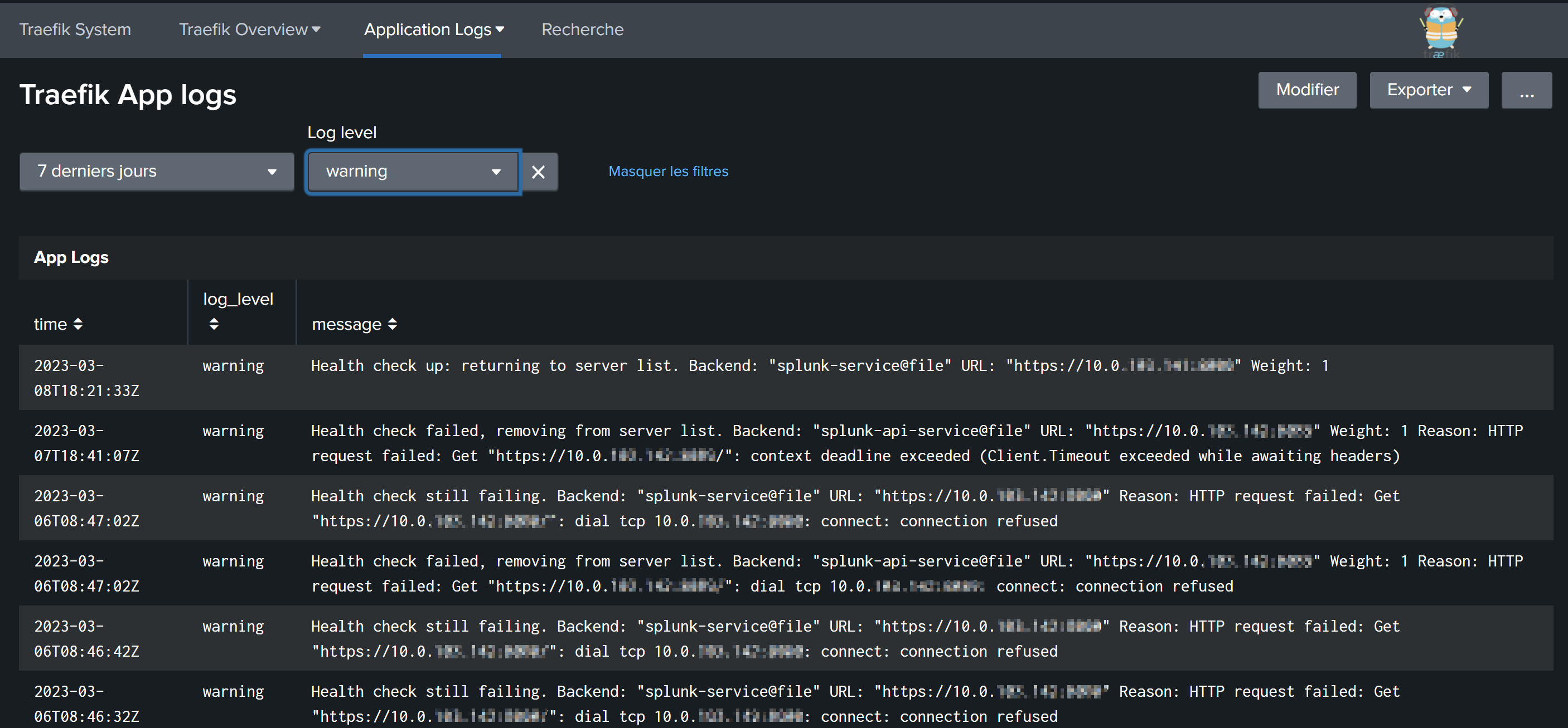 App for Traefik Proxy | Splunkbase